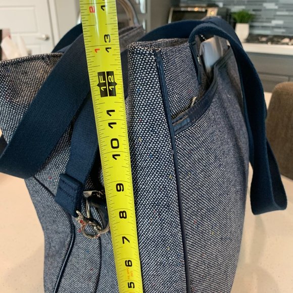 thirty-one | Bags | Thirtyone Suite Success Tote In Navy Tweed Nwt ...